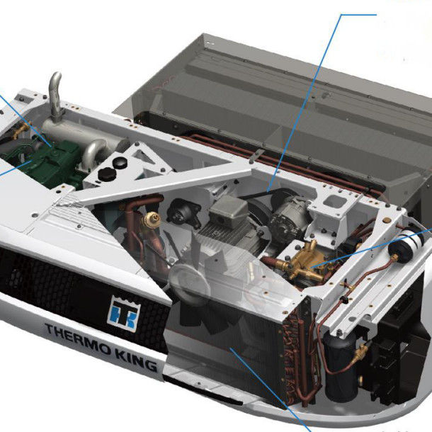 Thermo King Ev-600 Self-Powered Combined Diesel Engine Driven Semi ...
